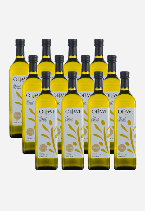 Aceite de Oliva Oliwe Blend Premium 1 Lt. * 12 Unidades – OLIWE