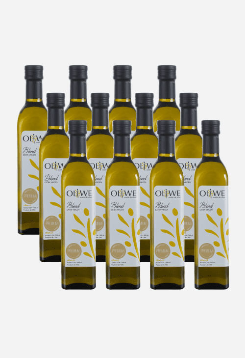 Aceite de Oliva Oliwe Blend Premium 500 ml * 12 Unidades – OLIWE