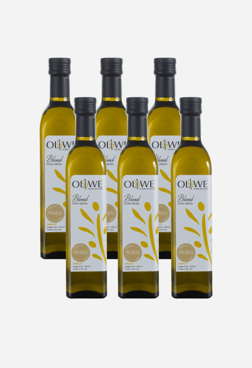 Aceite de Oliva Oliwe Blend Premium 500 ml * 6 Unidades – OLIWE